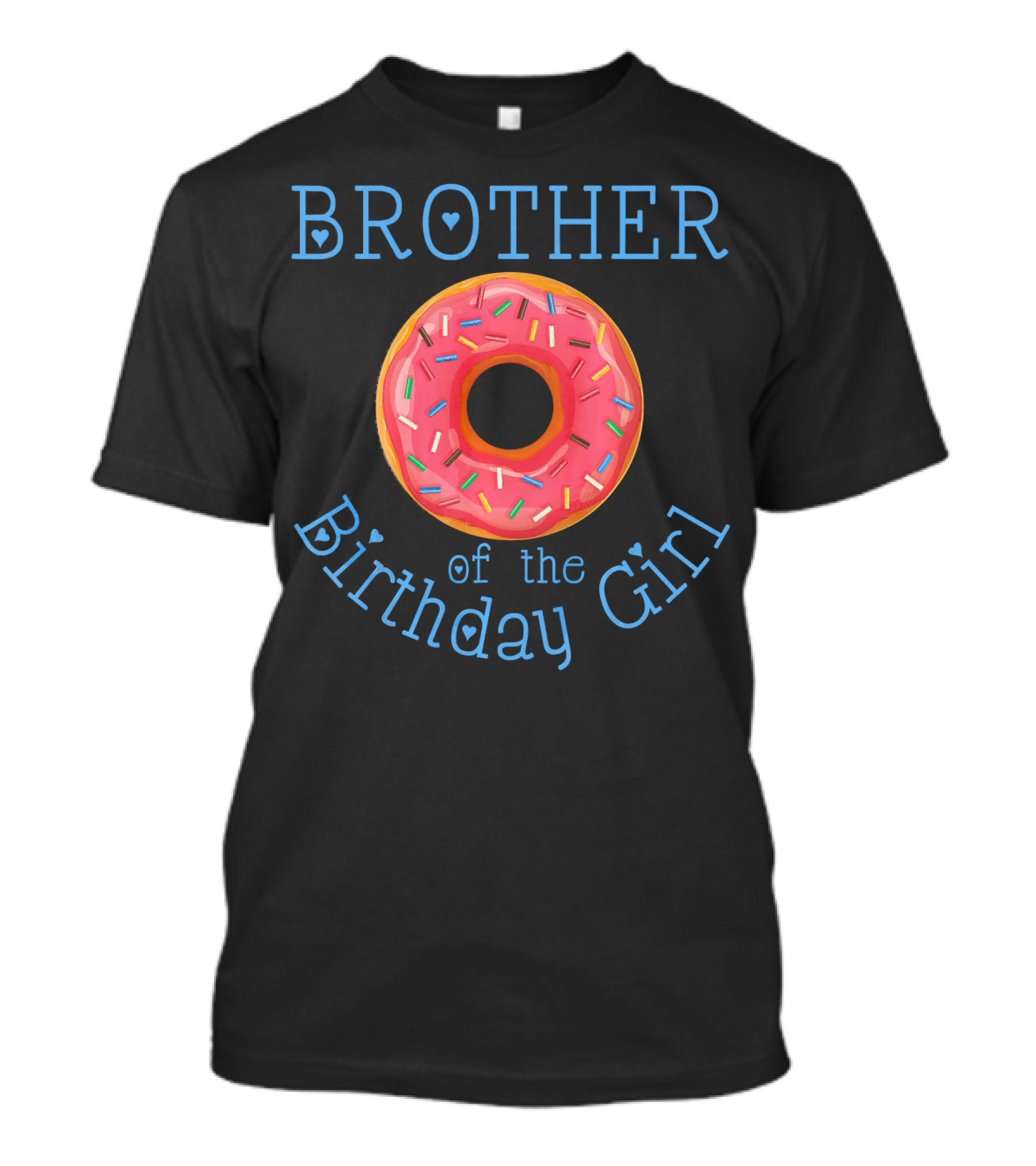 Brother Of The Birthday Girl Donut T-Shirt