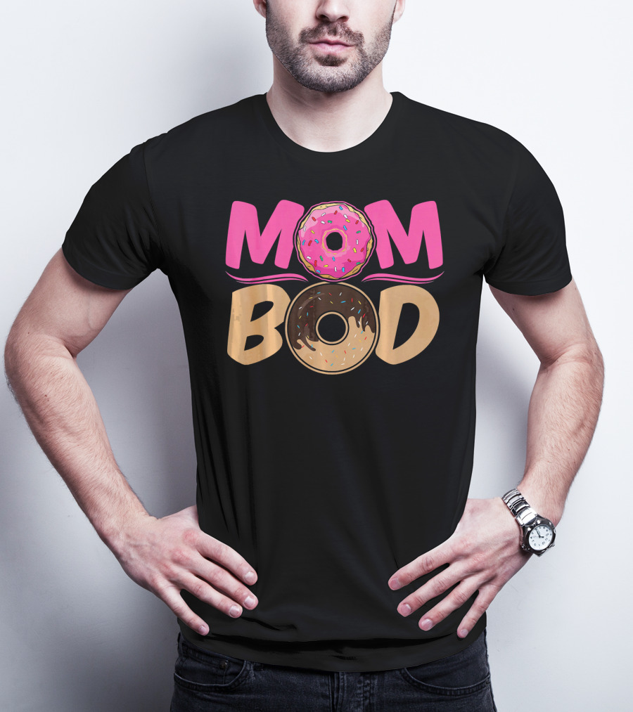 Mom Bod Donut Lover Foodie T-Shirt