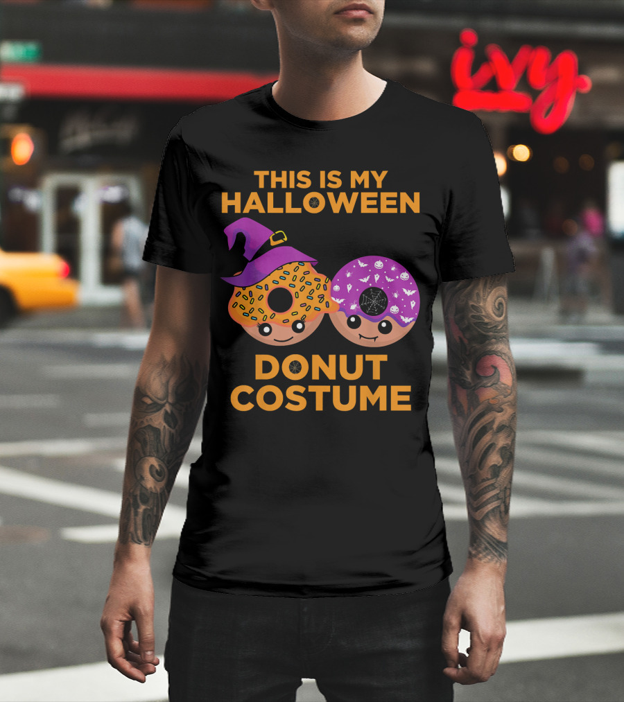 This Is My Halloween Donut Costume T-Shirt