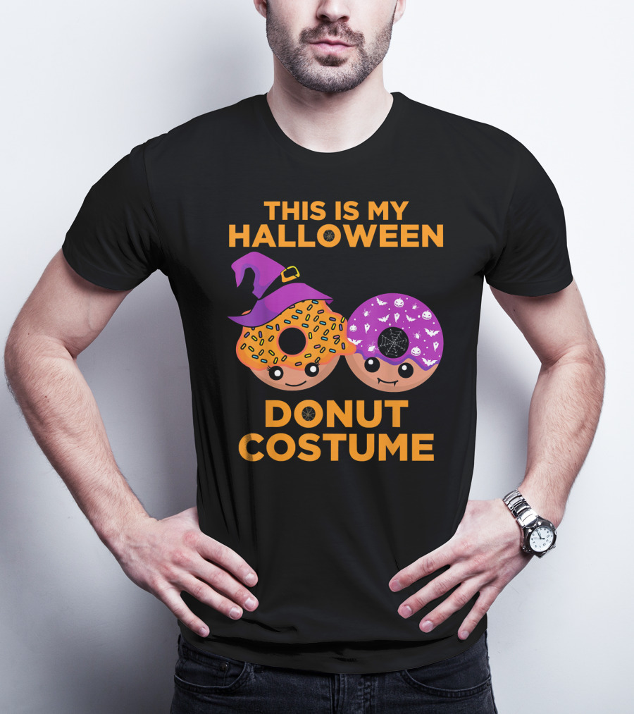 This Is My Halloween Donut Costume T-Shirt