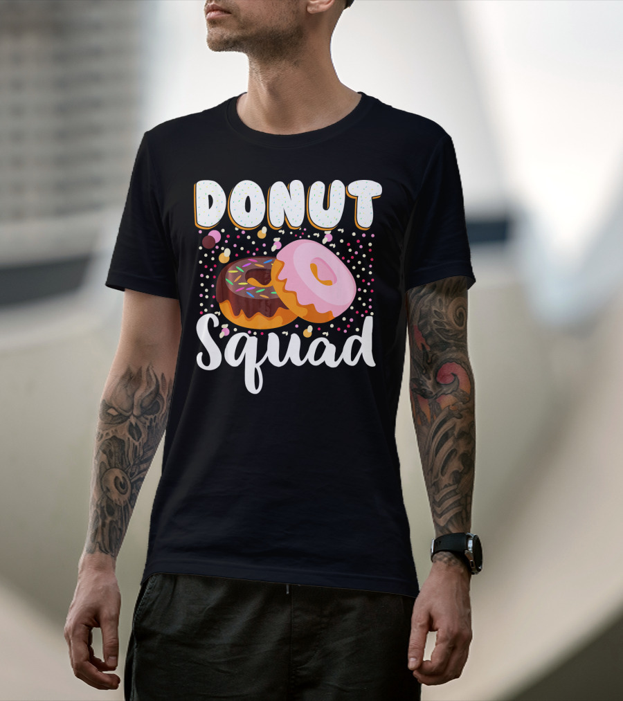 Donut Squad Funny Donut Lover Sprinkle Donut Part T-Shirt