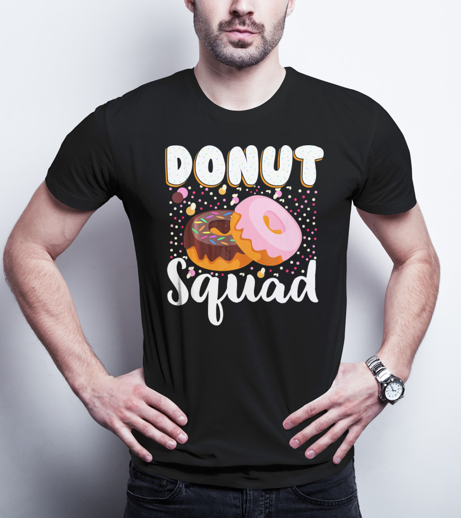 Donut Squad Funny Donut Lover Sprinkle Donut Part T-Shirt