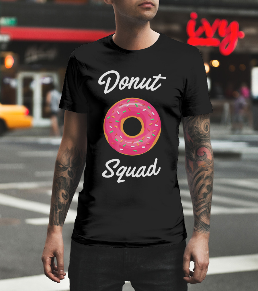 Donut Squad Pink Sprinkles T-Shirt