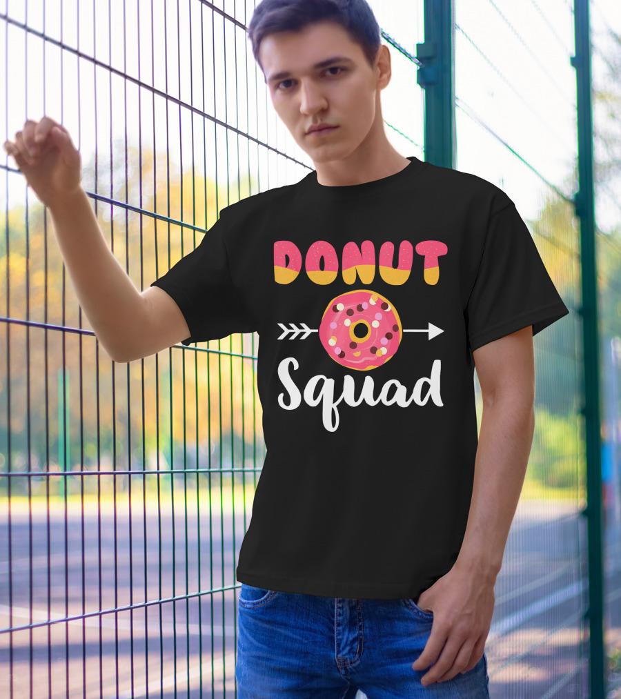 Donut Squad Funny Donut Lover Party T-Shirt