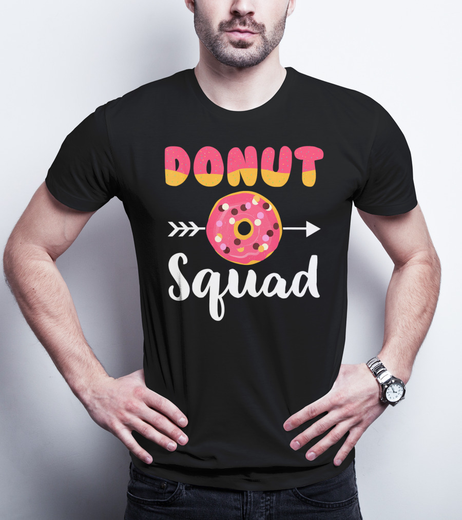 Donut Squad Funny Donut Lover Party T-Shirt