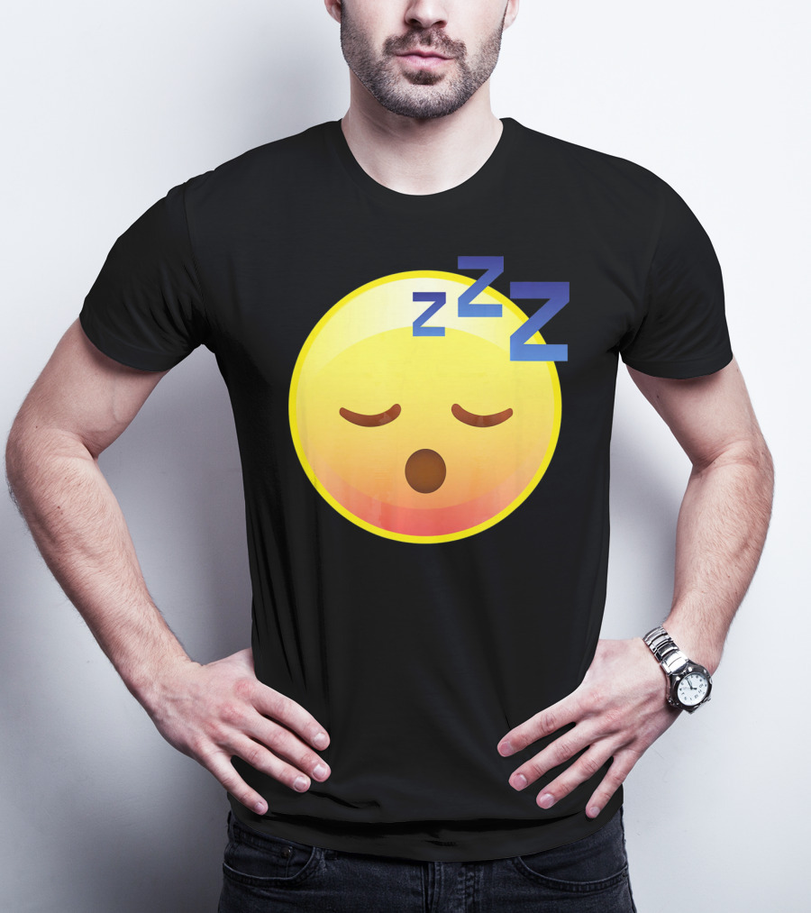 Cute Sleeping Emoji Perfect Zzz T-Shirt