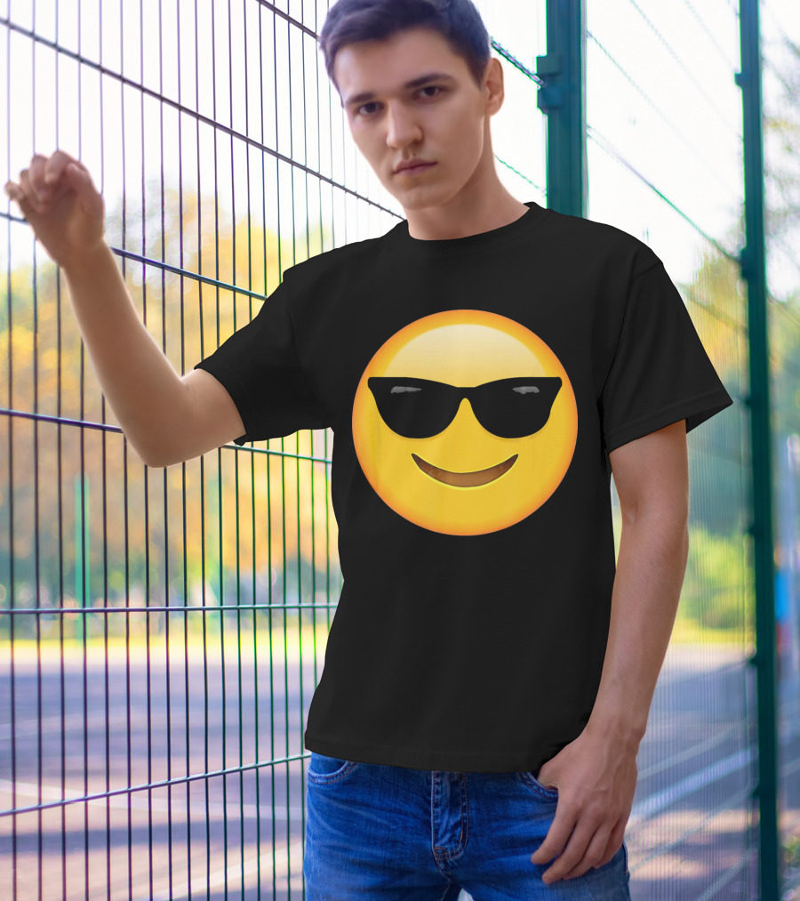 Sunglasses Emoji T-Shirt