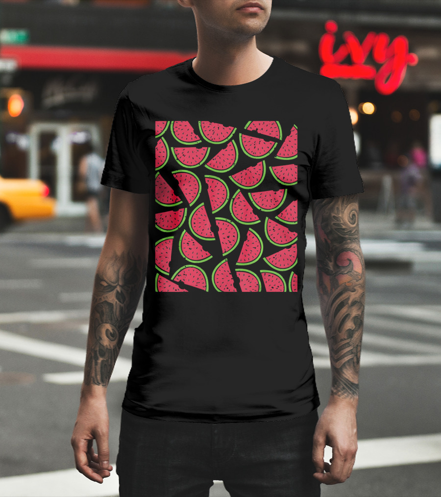 Watermelon Funny Summer Melon T-Shirt