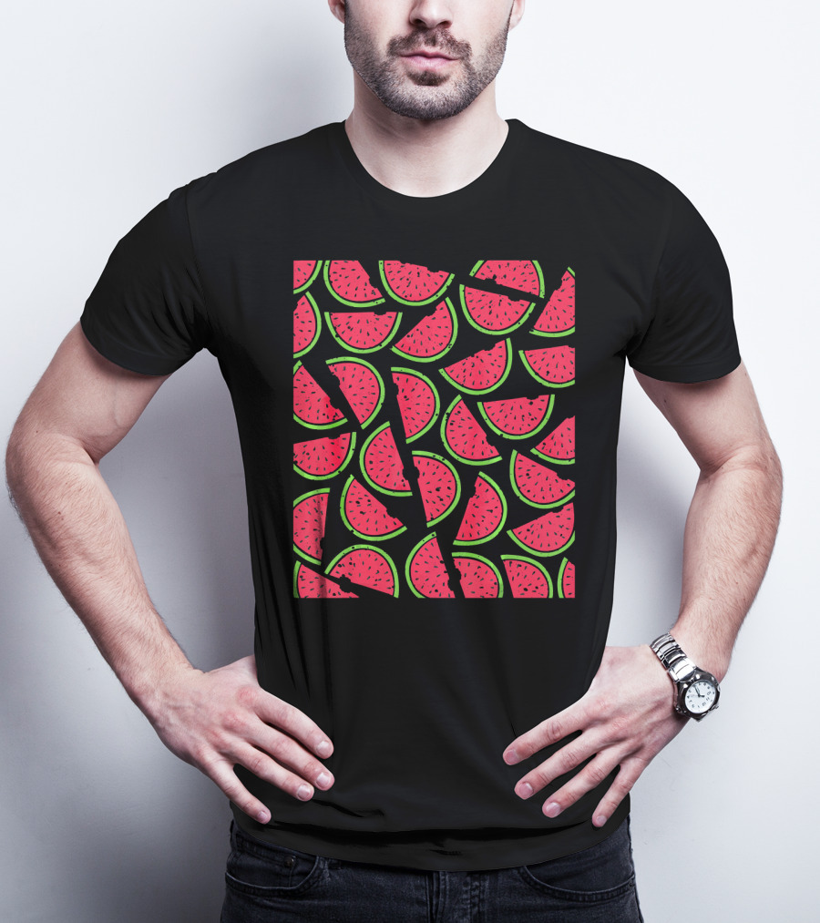 Watermelon Funny Summer Melon T-Shirt