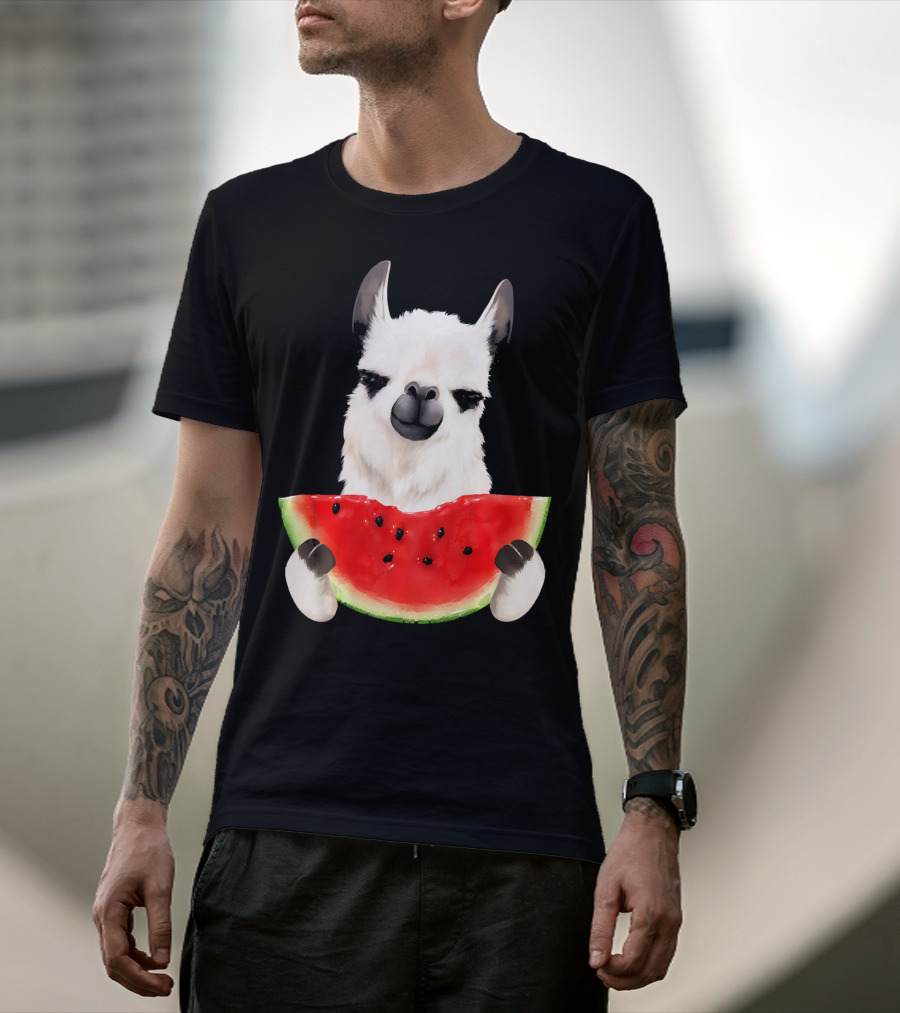 Llama Llama Loves Watermelon T-Shirt