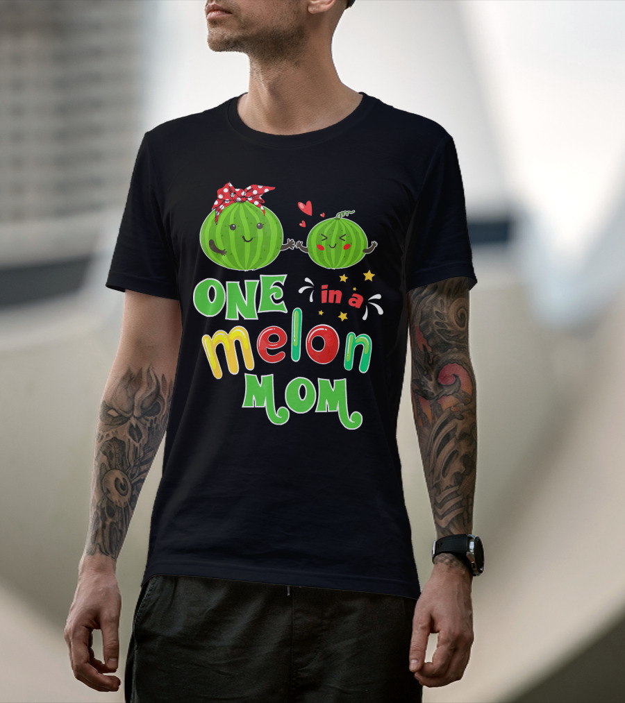 One In A Melon Mom Summer Tropical T-Shirt