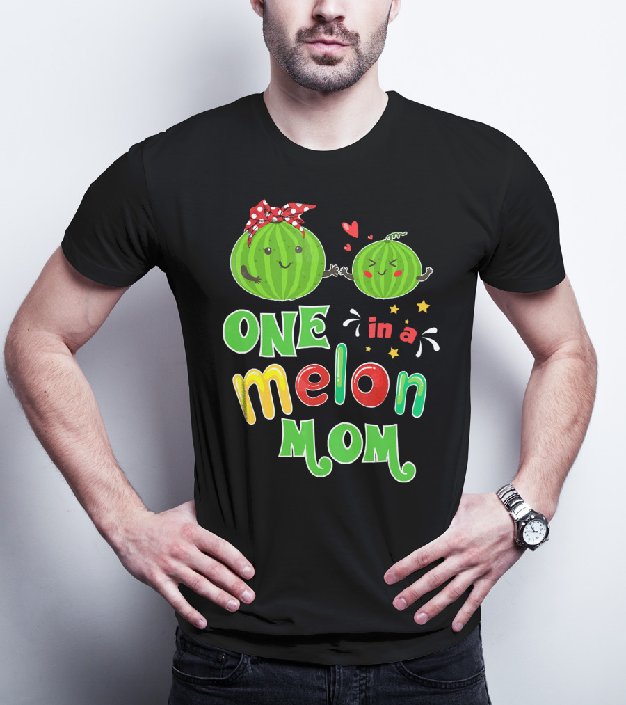 One In A Melon Mom Summer Tropical T-Shirt