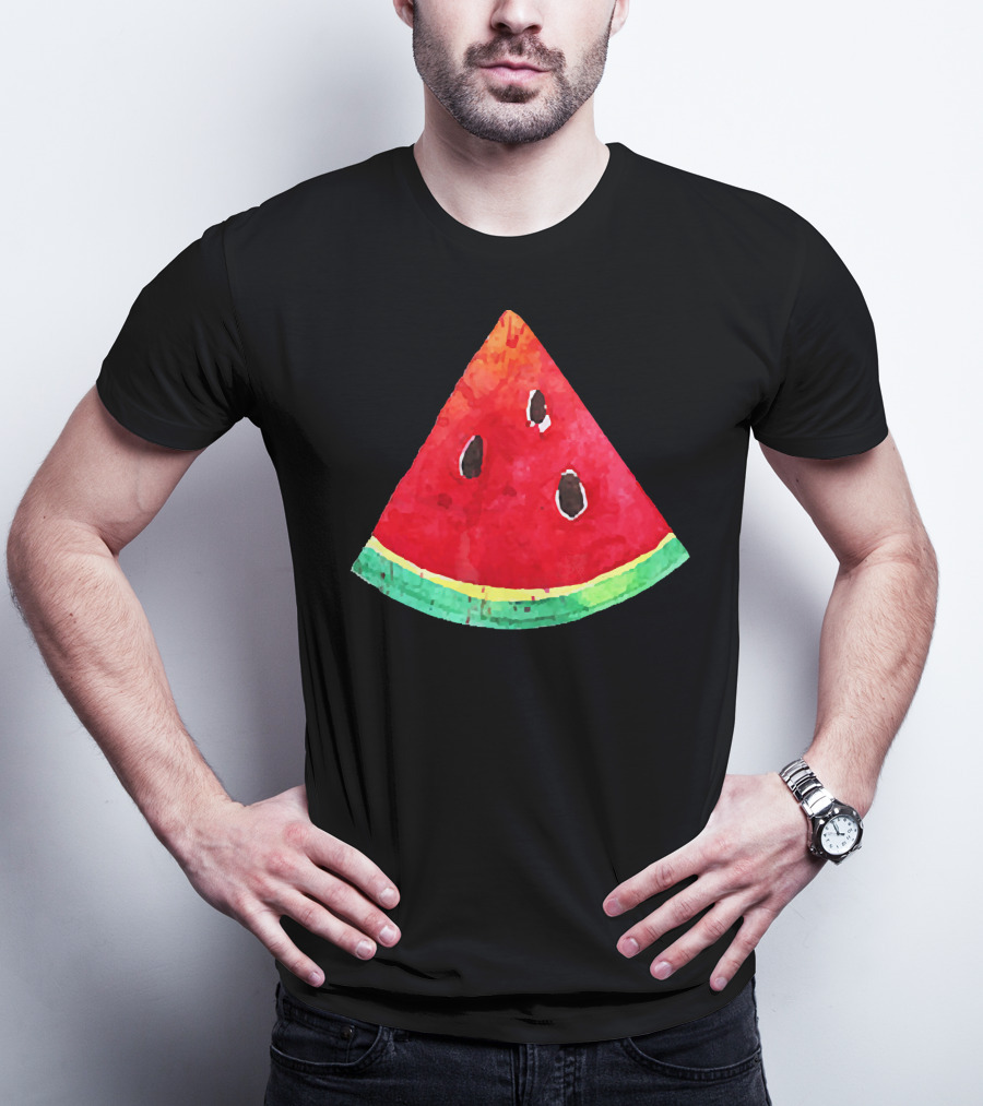 Watermelon Slice Fun Fruit Group Costume T-Shirt