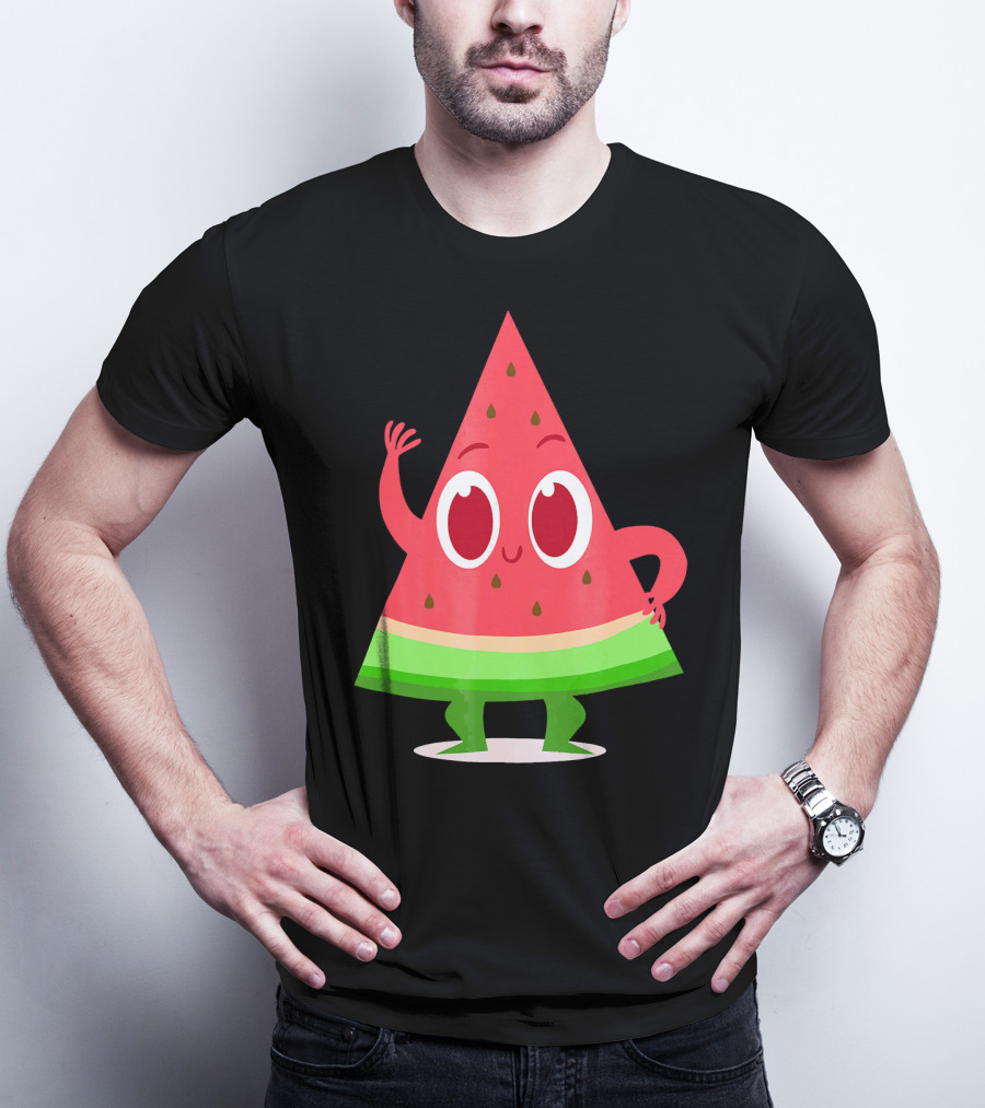 Cheerful Watermelon Dance Summer Fun T-Shirt