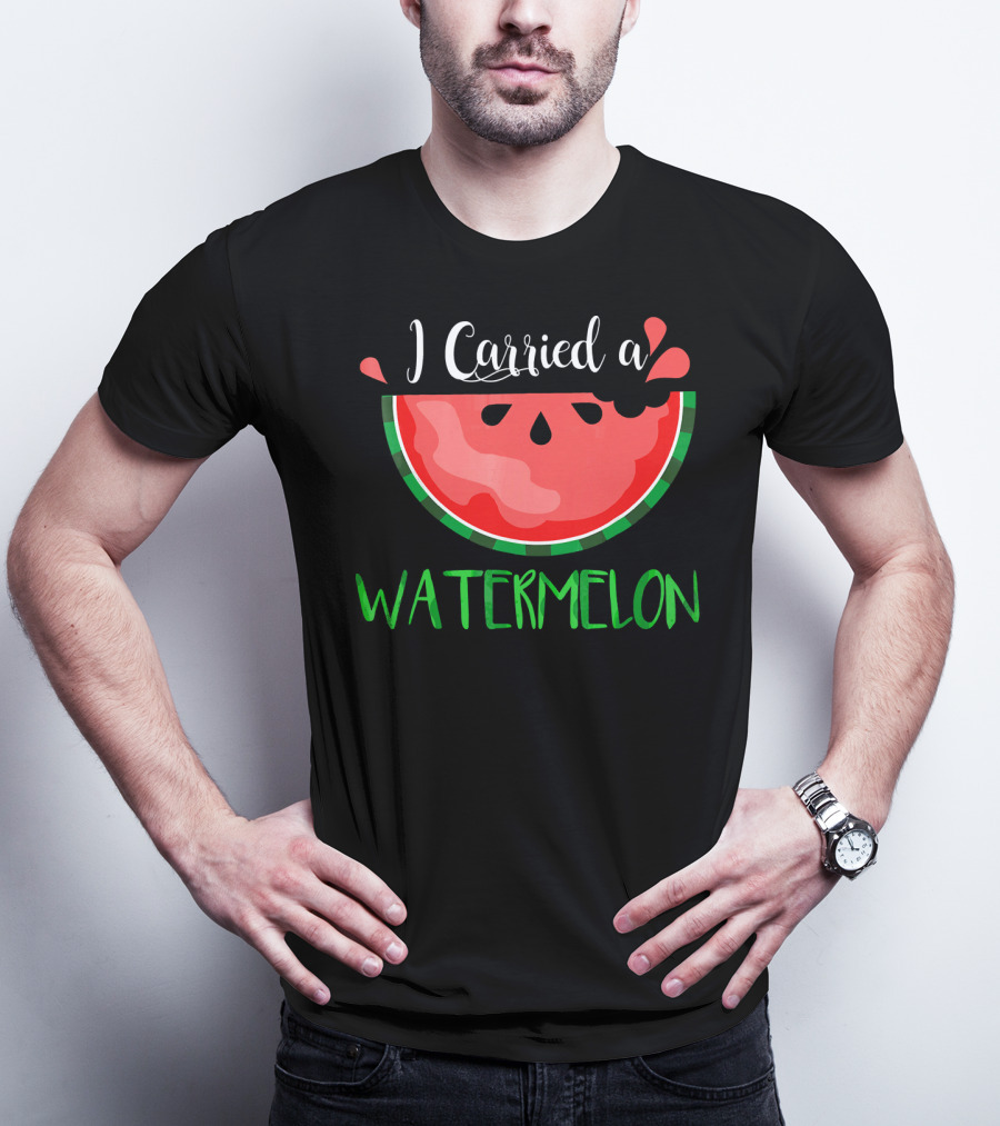 I Carried A Watermelon Funny Dancing Dirty Dancing Reference T-Shirt