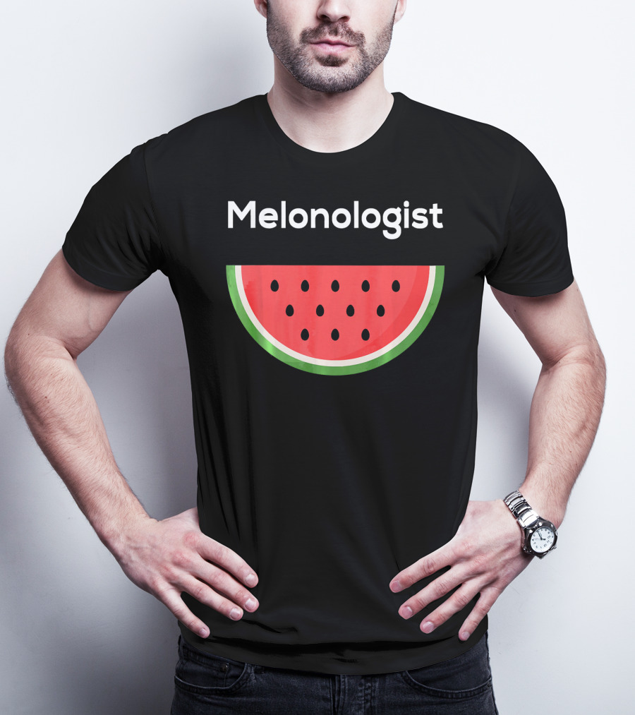 Melonologist Cute Watermelon Slice T-Shirt