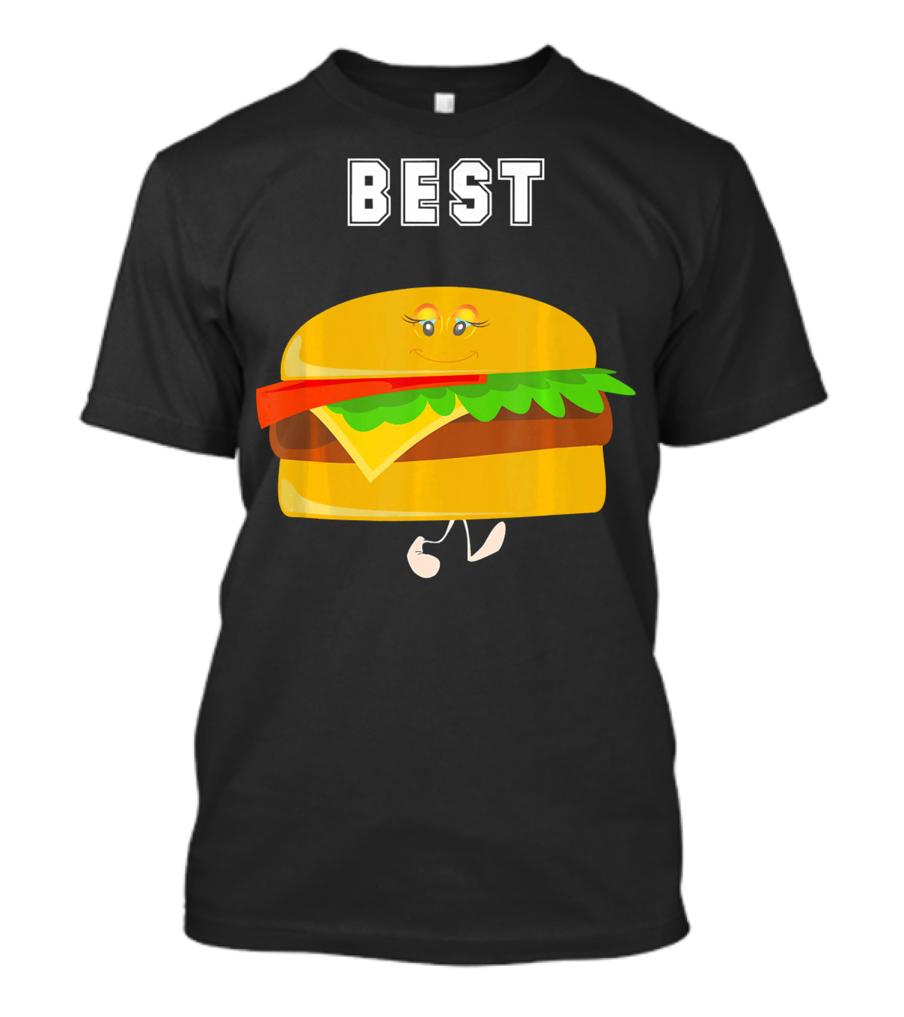 BEST Friends Matching Burger BFF T-Shirt