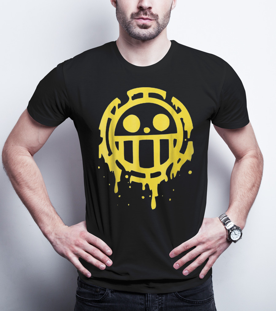 Heart Pirates Trafalgar D. Law Jolly Roger One Piece Crew T-Shirt