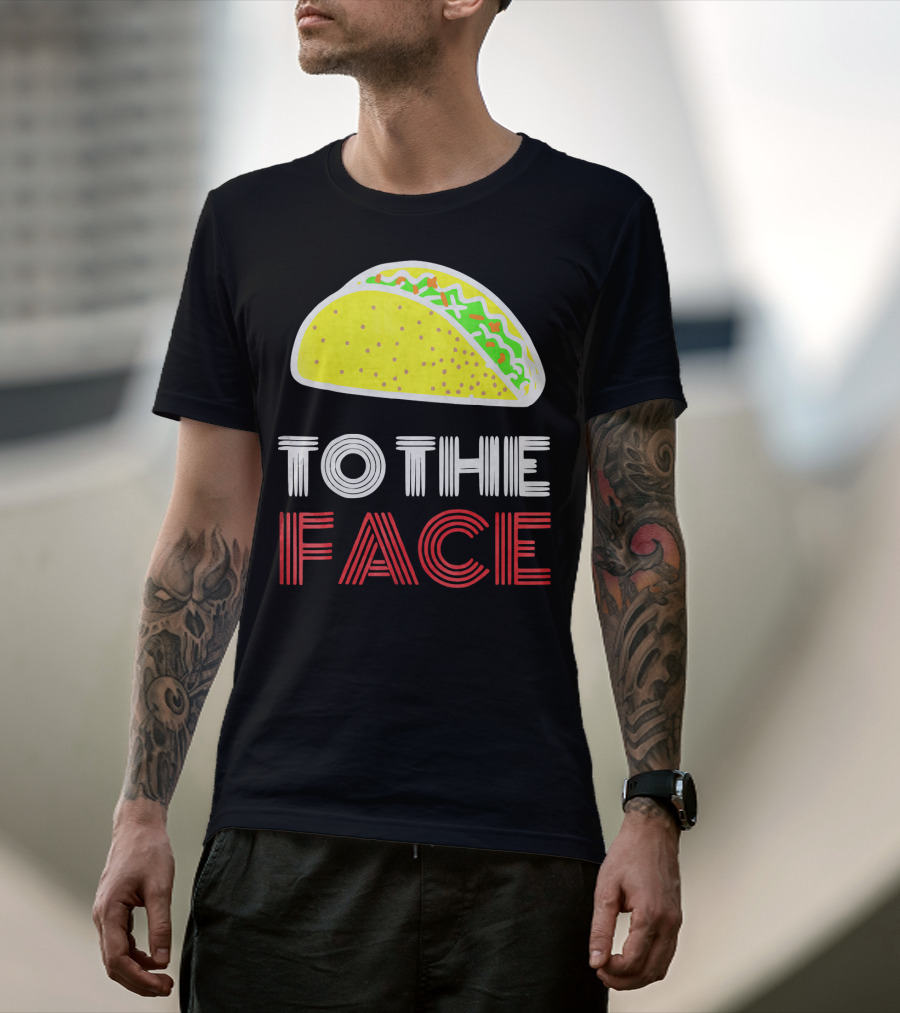 Vintage Taco To The Face Tuesday T-Shirt