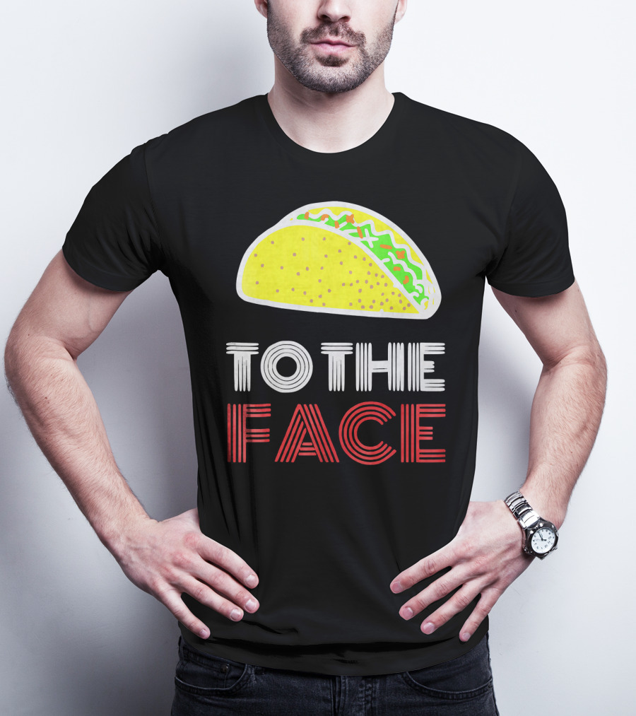 Vintage Taco To The Face Tuesday T-Shirt