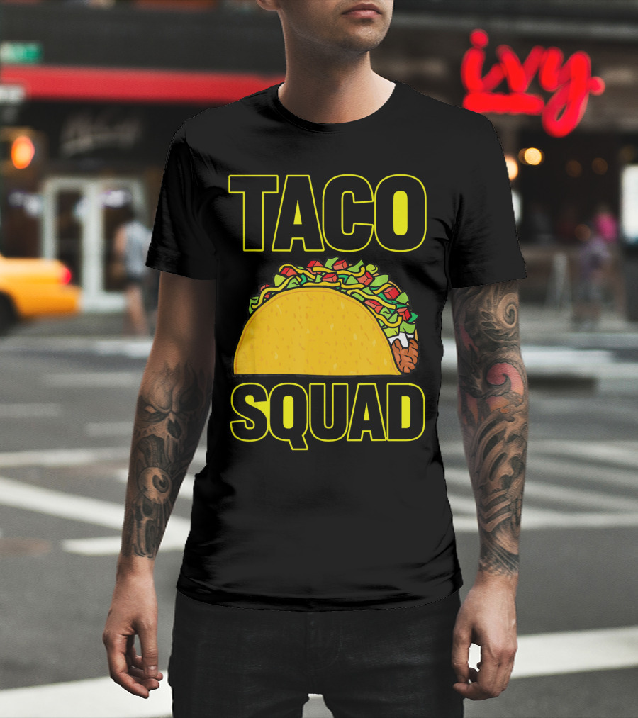 Taco Squad Taco Lovers Fiesta T-Shirt