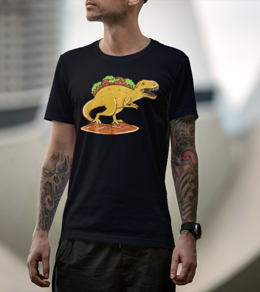 Tyrannosaurus Rex Taco Dinosaur T-Shirt