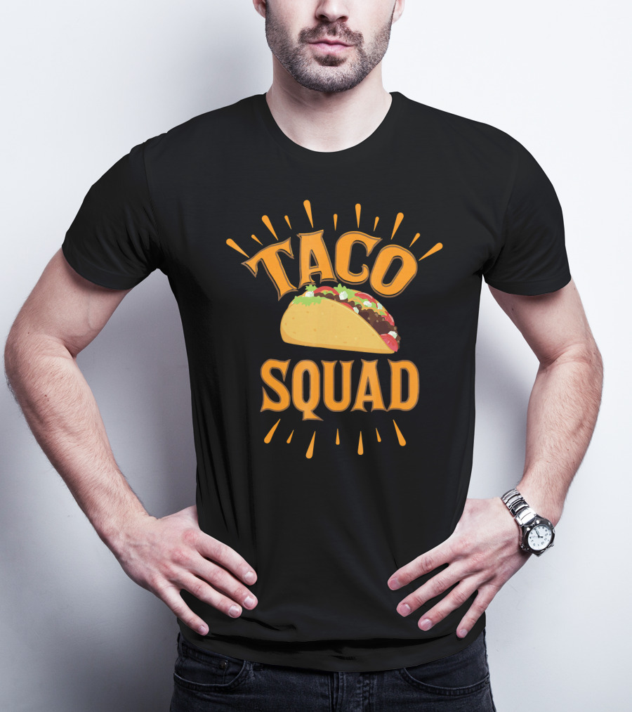 Taco Squad Funny Friends Taco T-Shirt
