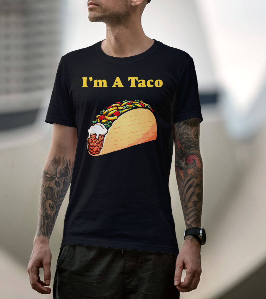 I'm A Taco Simple Funny Easy Halloween Co T-Shirt