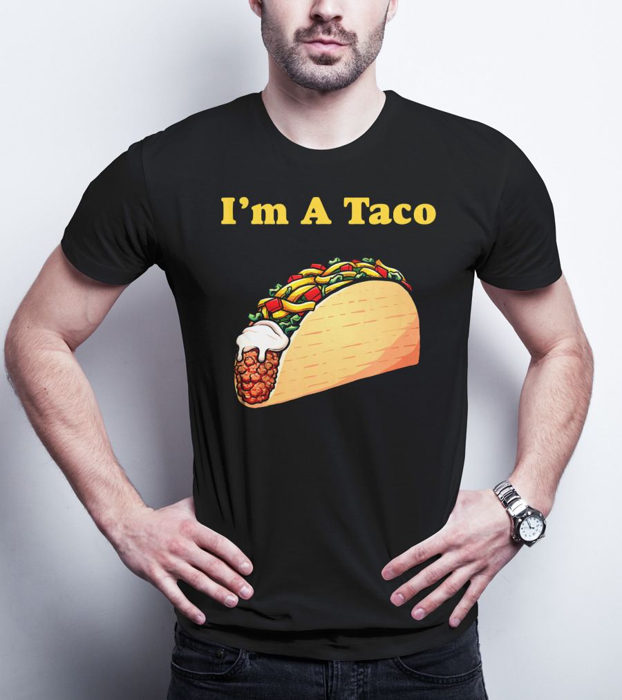 I'm A Taco Simple Funny Easy Halloween Co T-Shirt