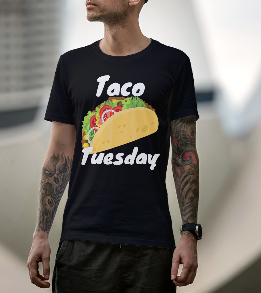 Taco Tuesday Food Lover Enthusiast's Delight T-Shirt