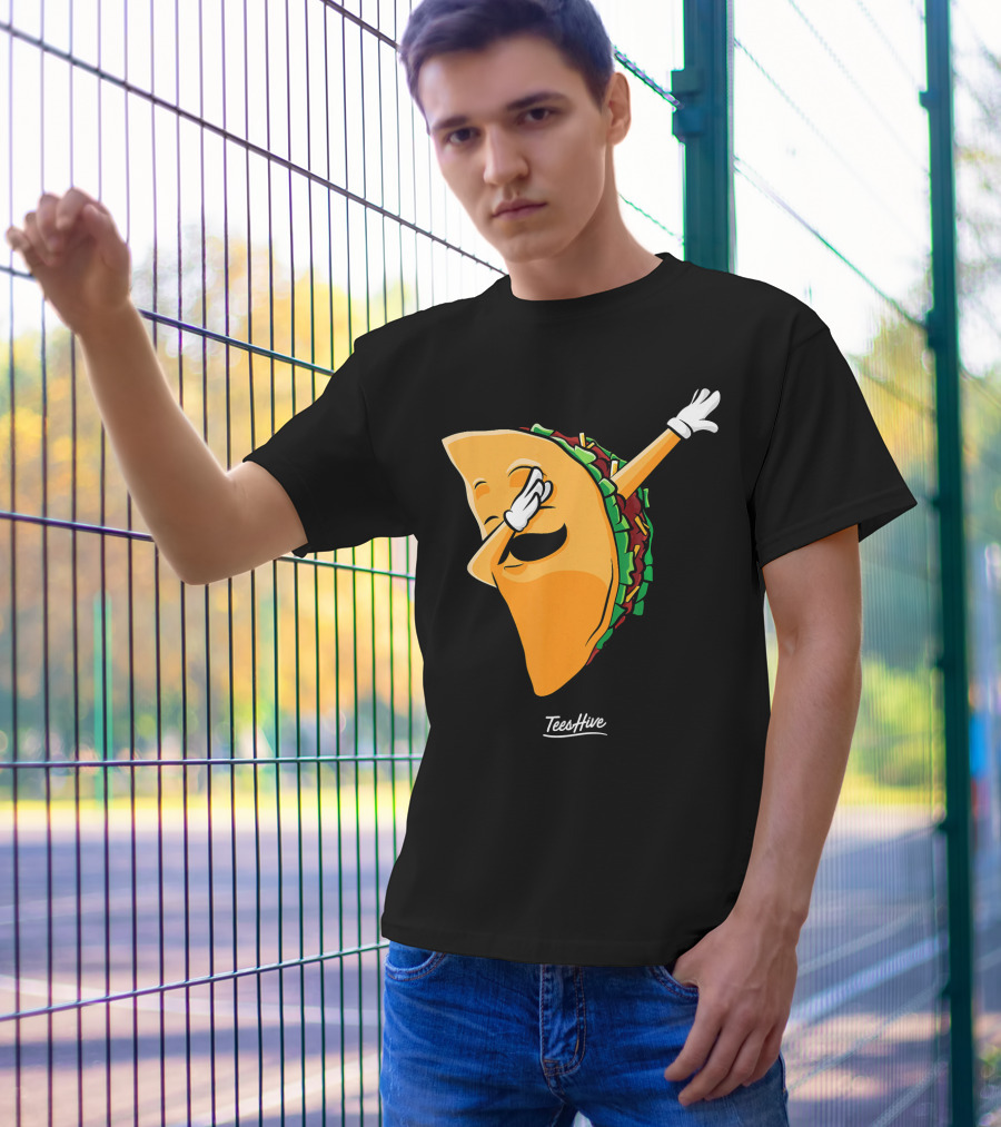 Dabbing Taco TeesHive Dab Dancing Taco Time T-Shirt