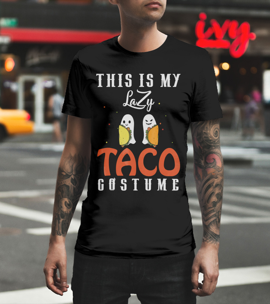 This Is My Lazy Taco Costume T-Shirt