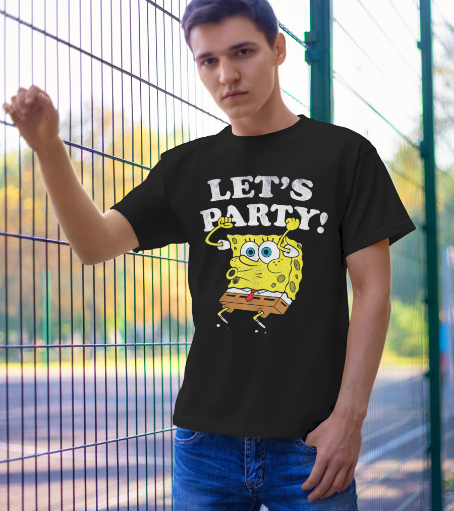 SpongeBob SquarePants Let's Party T-Shirt