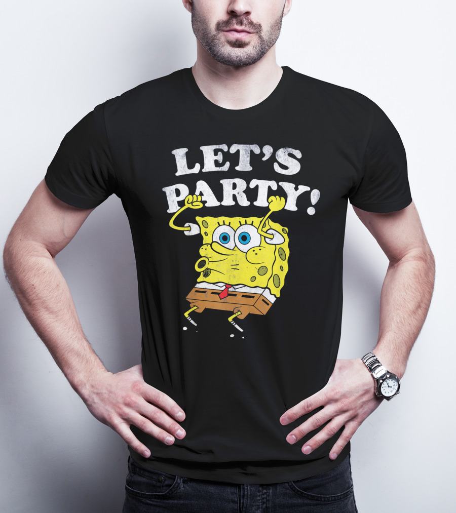 SpongeBob SquarePants Let's Party T-Shirt