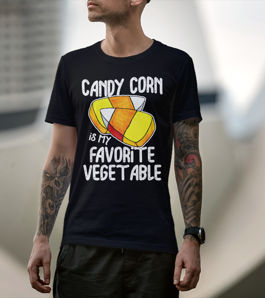 Candy Corn Is My Favorite Vegetable T-Shirt