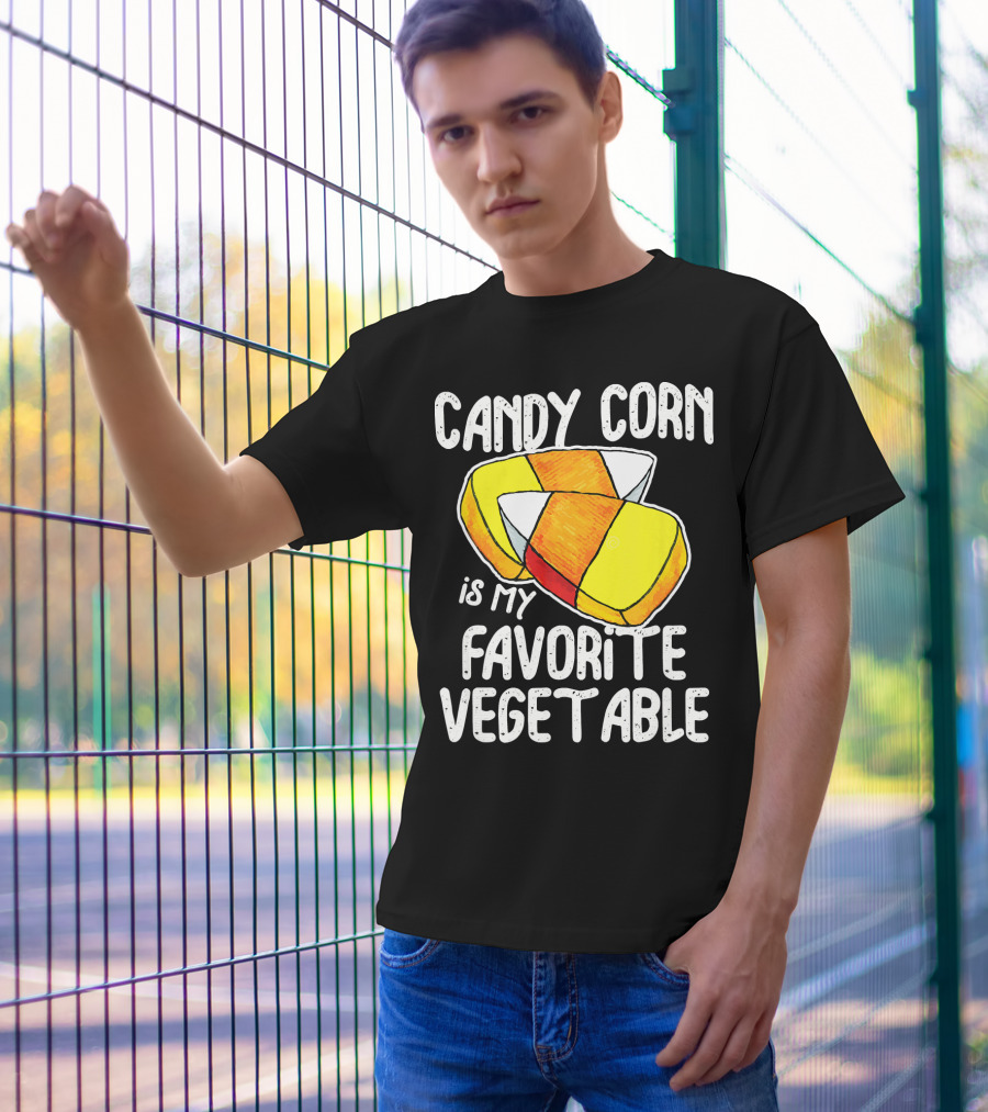 Candy Corn Is My Favorite Vegetable T-Shirt