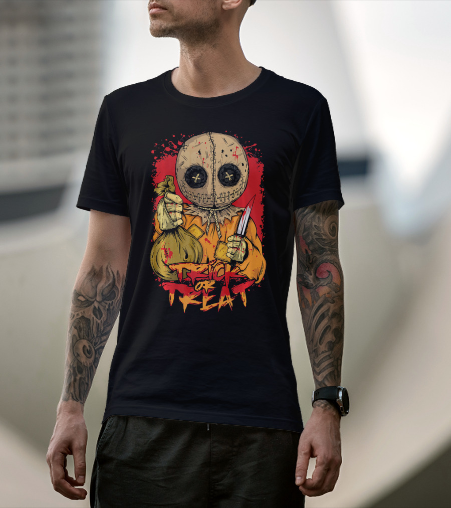 Trick Or Treat Halloween Horror Ghost Scary T-Shirt
