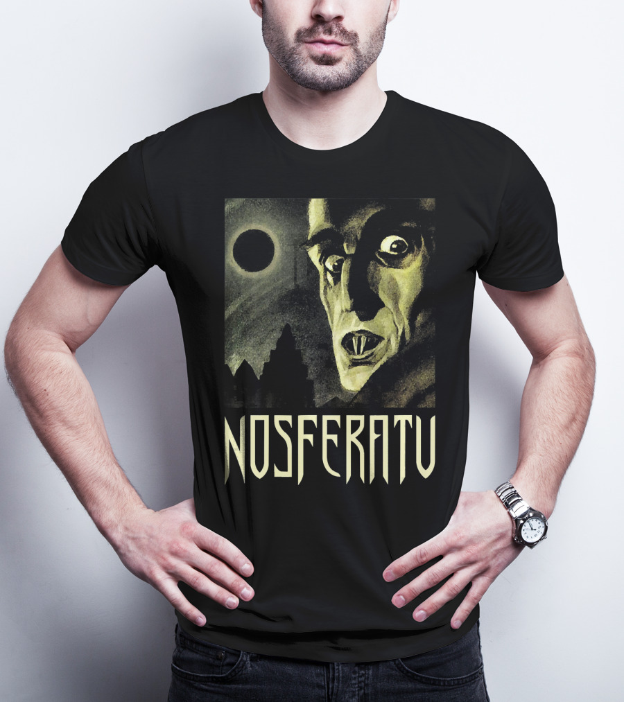 Nosferatu Vintage Horror Film Vampire Eclipse T-Shirt