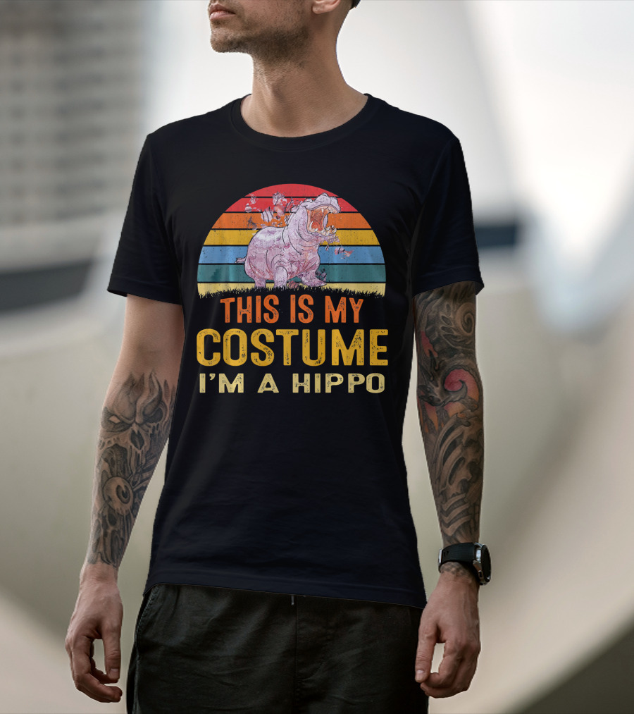 This Is My Costume I'm A Hippo T-Shirt
