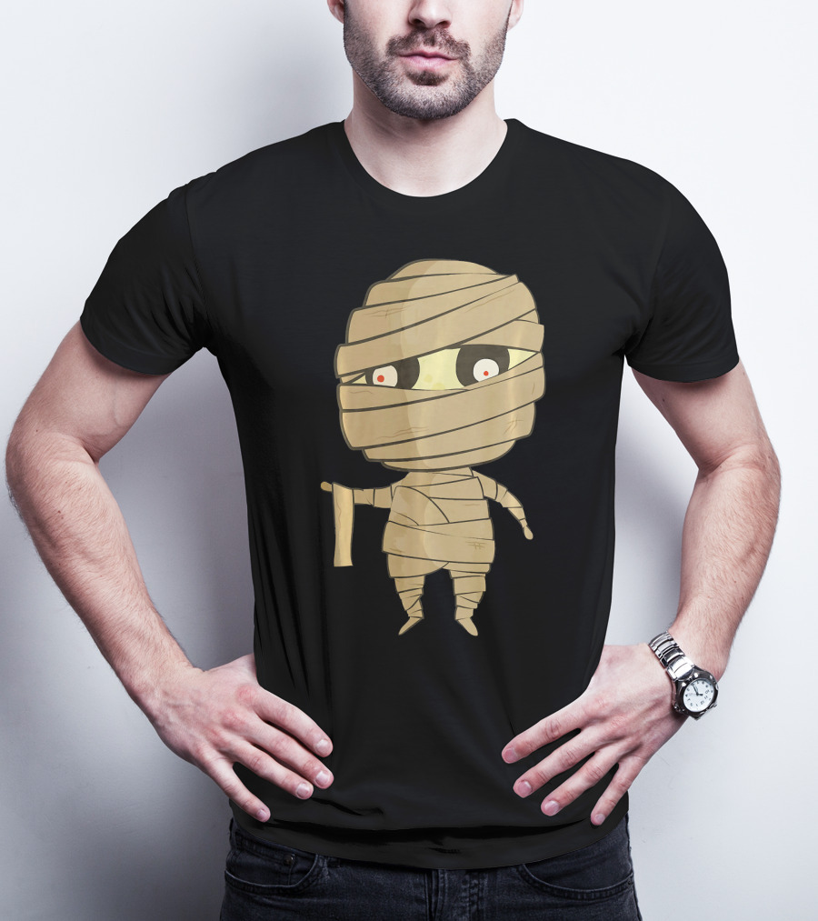 Mummy Halloween Cute Character T-Shirt
