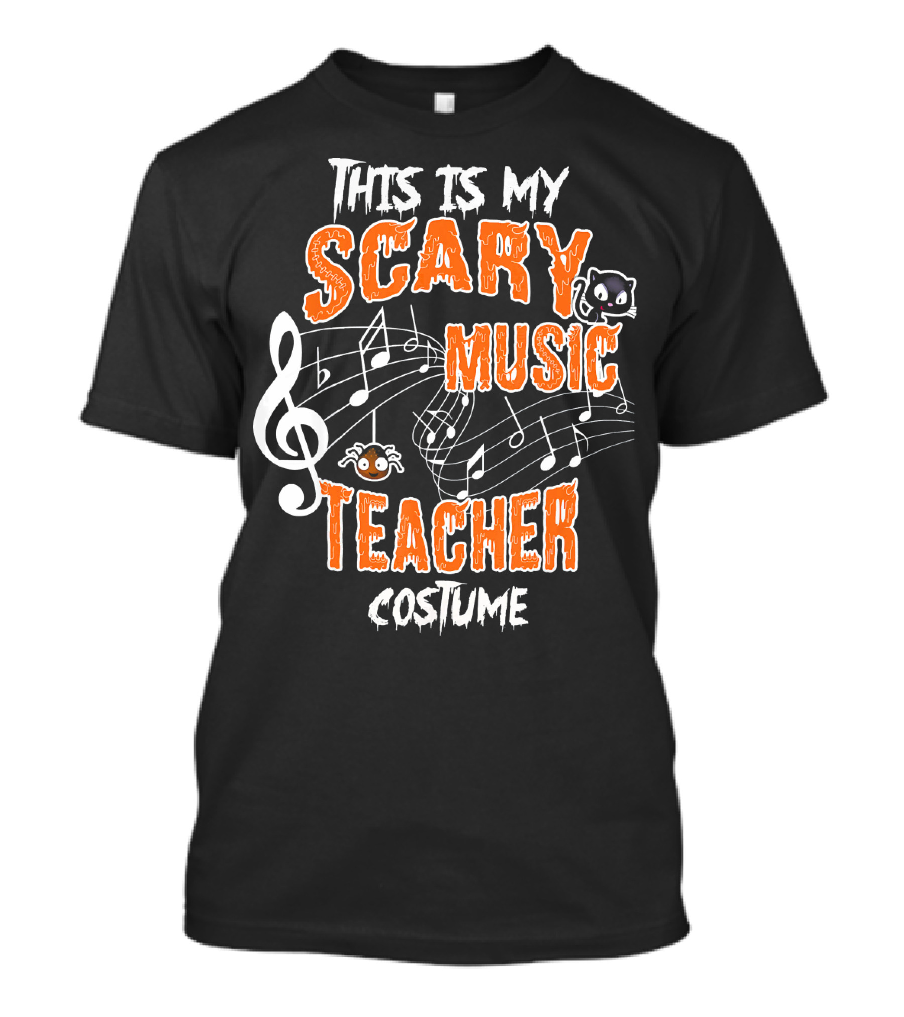 This Is My Scary Music Teacher Costume T-Shirt