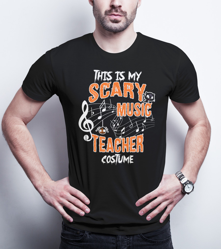 This Is My Scary Music Teacher Costume T-Shirt