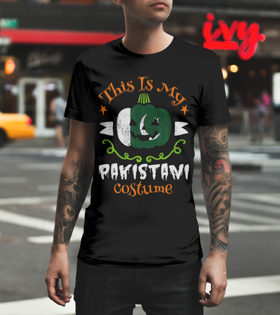 This Is My Pakistani Costume Pumpkin T-Shirt