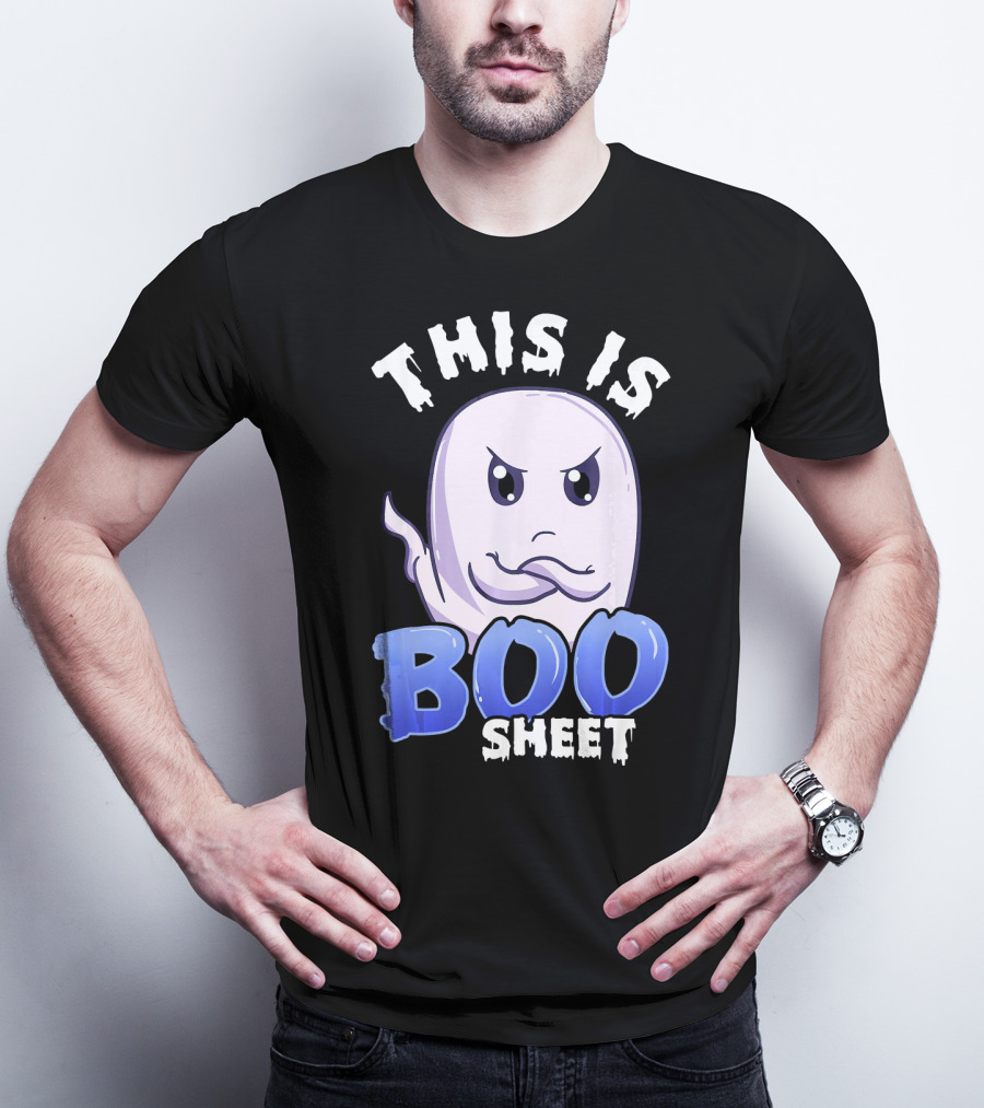 This Is Boo Sheet Ghost Face Boo Sheet T-Shirt