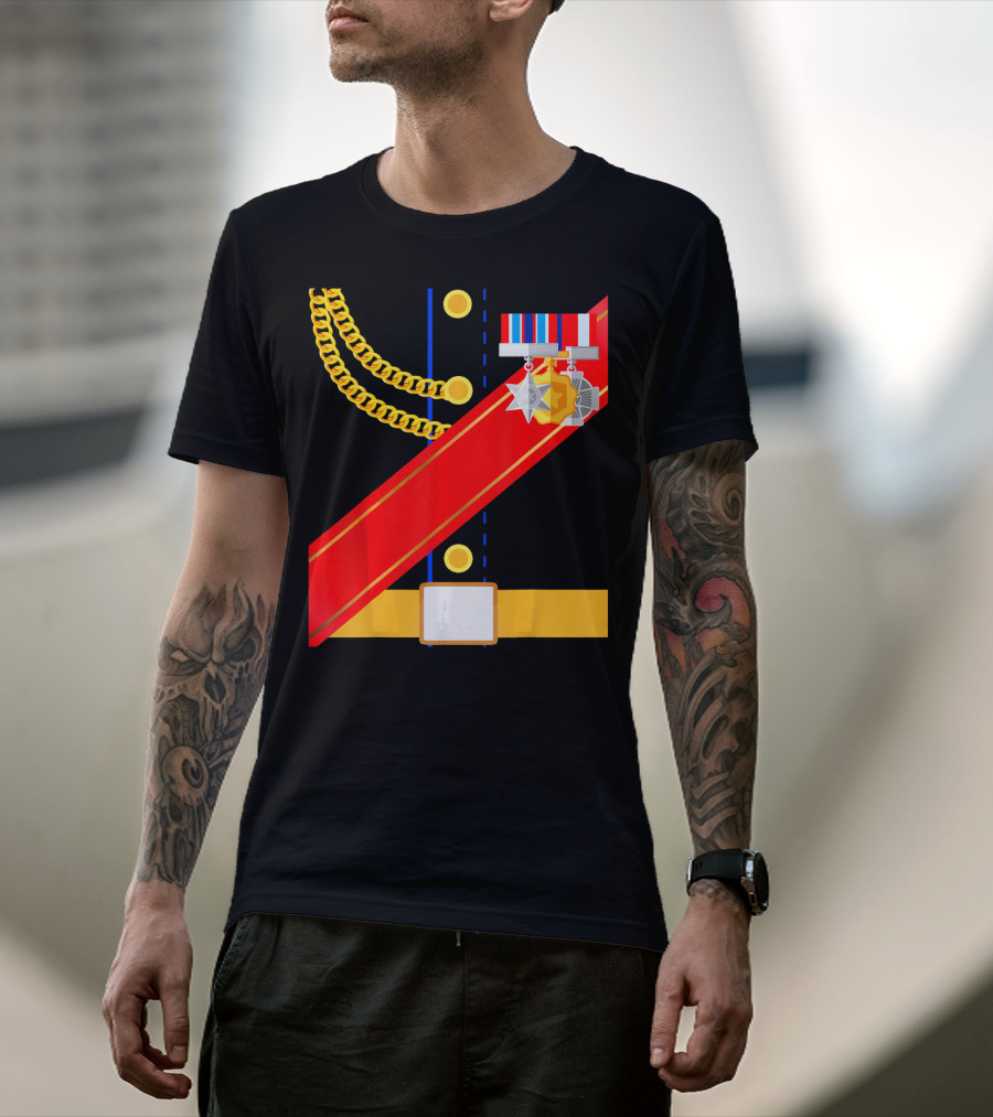 Royal Ceremony Costume DIY Prince Halloween Night Party T-Shirt
