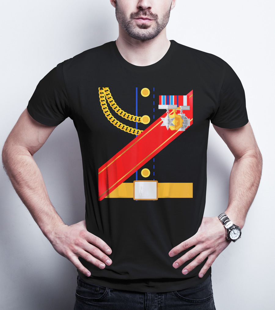 Royal Ceremony Costume DIY Prince Halloween Night Party T-Shirt