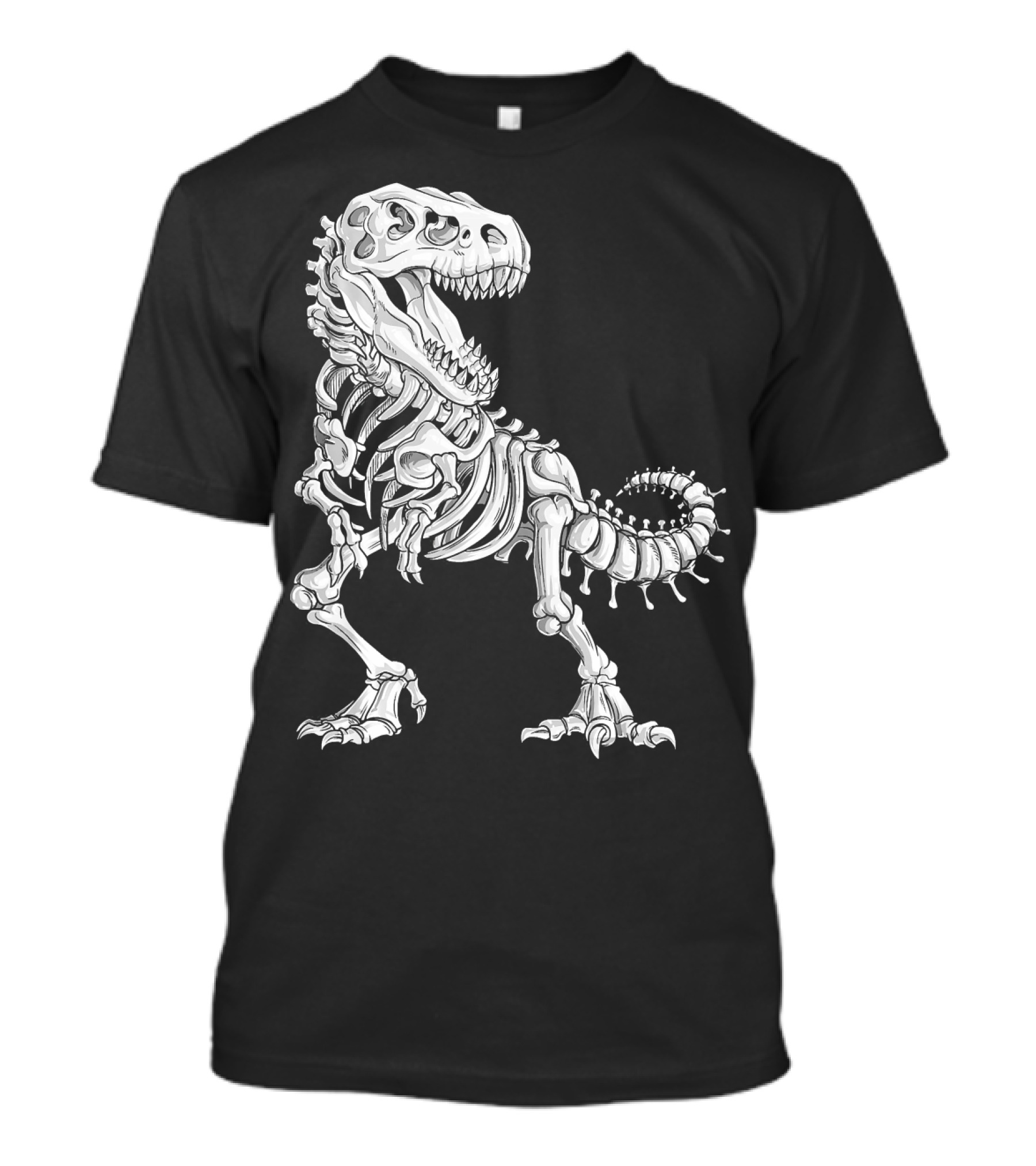 Halloween Dinosaur Skeleton T-Shirt