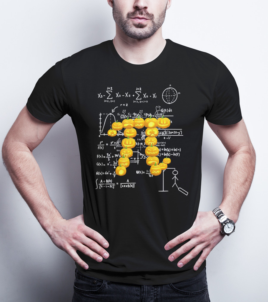 Pumpkin Pi Math Humor Equations For Teachers And Geeks T-Shirt