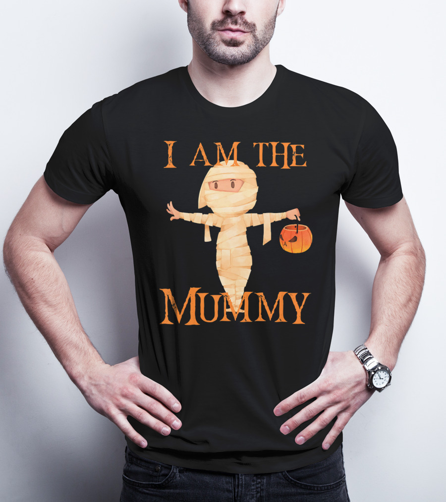 I Am The Mummy Matching Family Halloween T-Shirt