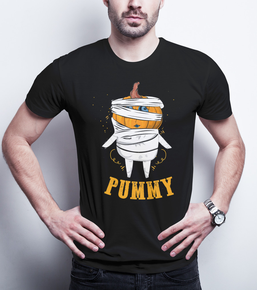 Funny Mummy Pumpkin Pummy T-Shirt